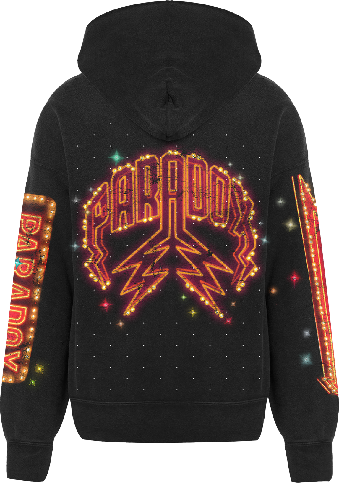 "PRDX DRUGS" - ZIP UP HOODIE (BLK/RED) – Paradox Lab