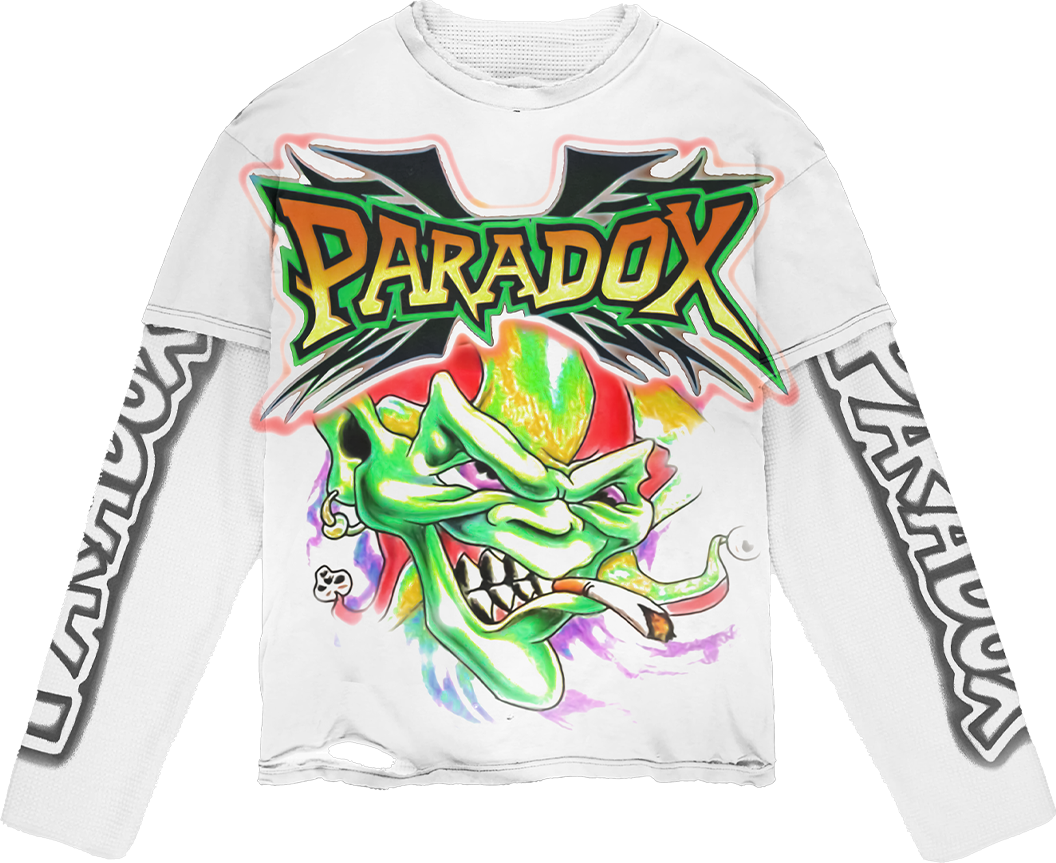 "GREEN GOBLIN" DOUBLE LAYERED THERMAL TEE – Paradox Lab