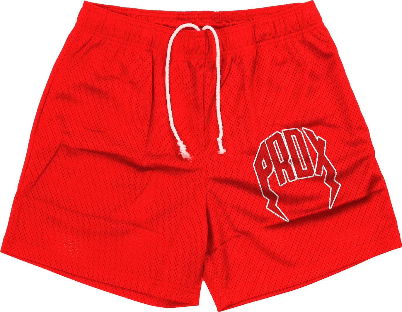 "PRDX" Mesh Shorts (Red) – Paradox Lab