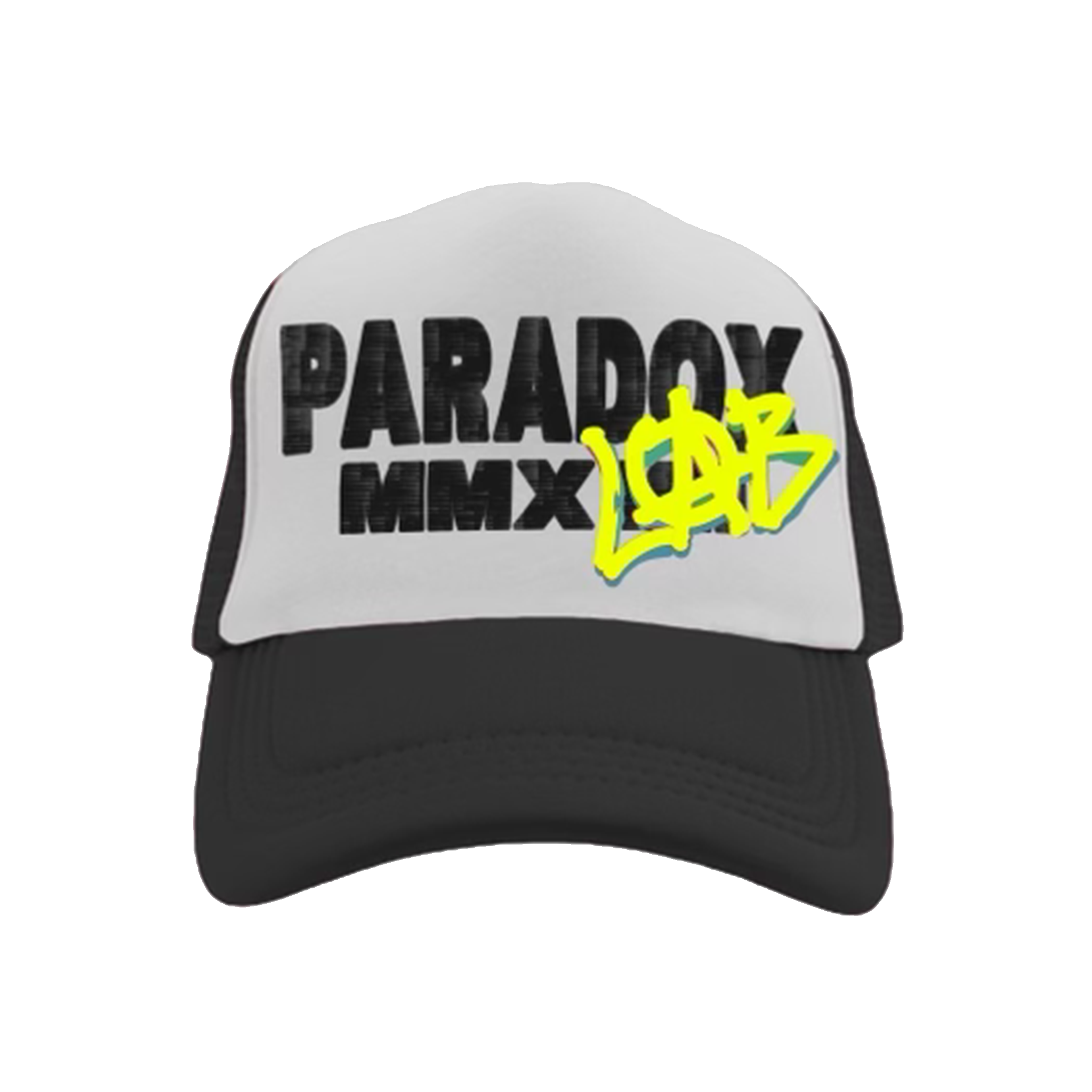 "LAB" PARADOX MMXVII TRUCKER HAT (BLACK/WHITE) – Paradox Lab