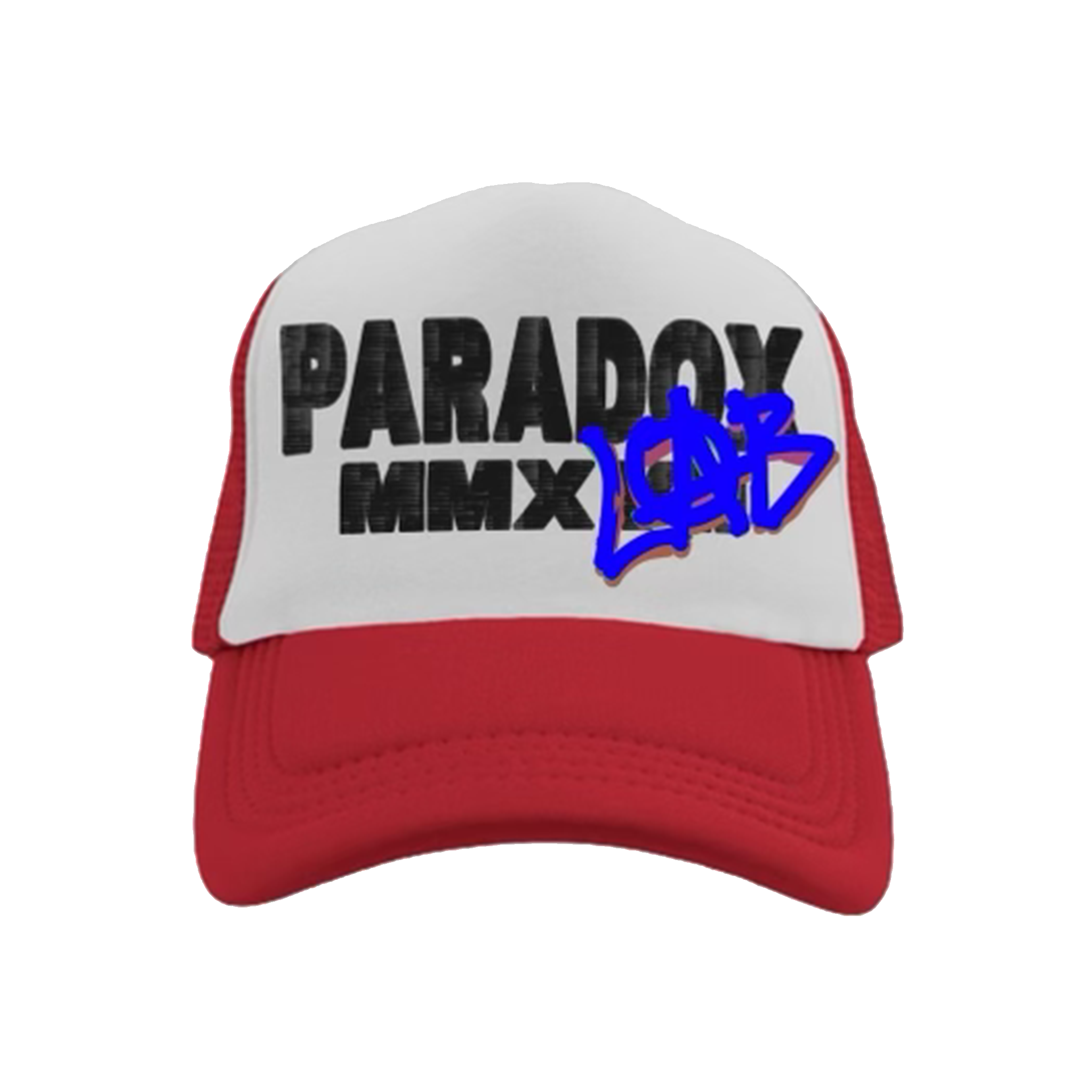 "LAB" PARADOX MMXVII TRUCKER HAT (RED/WHITE) – Paradox Lab