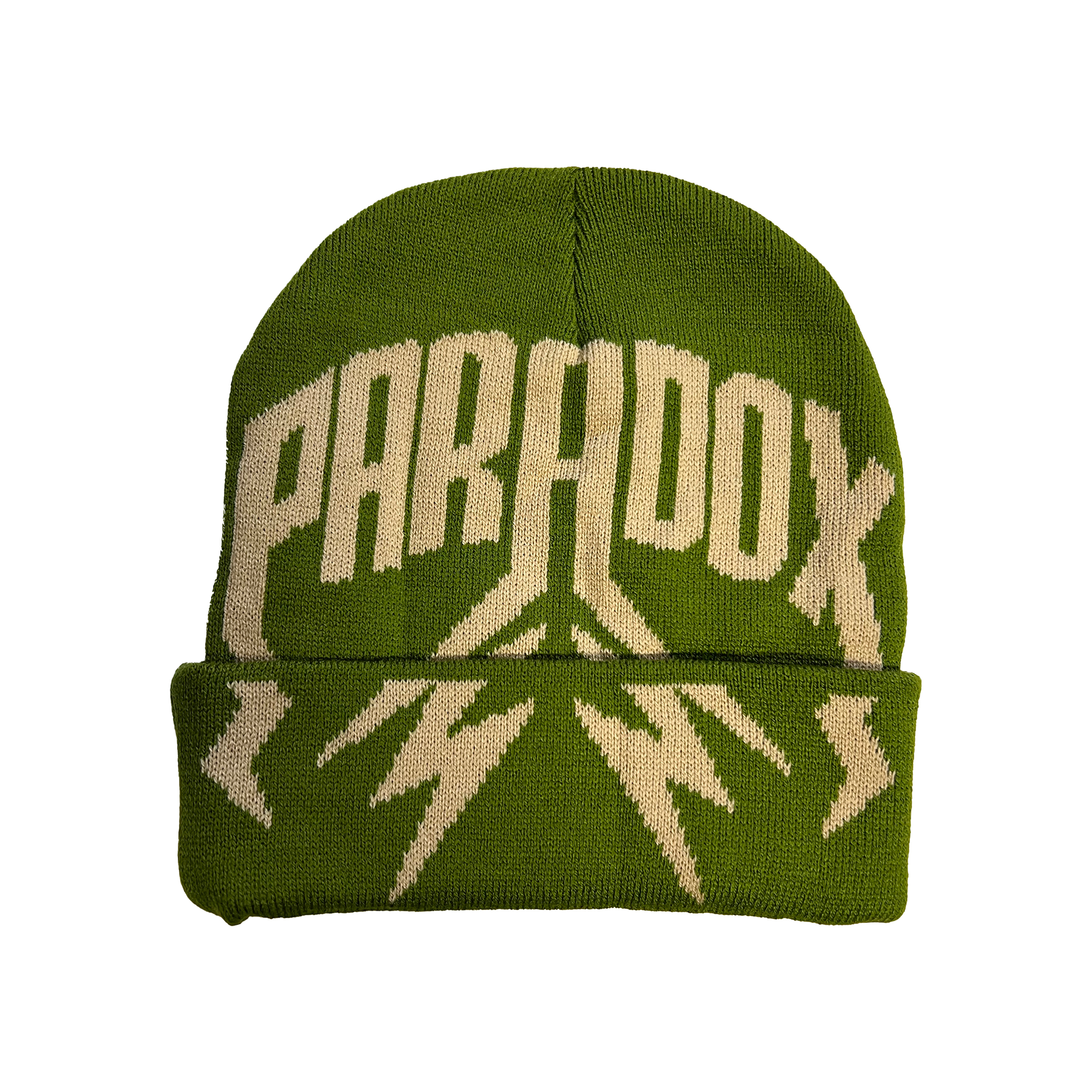 LIGHTNING ARC LOGO BEANIE - (OLIVE) – Paradox Lab